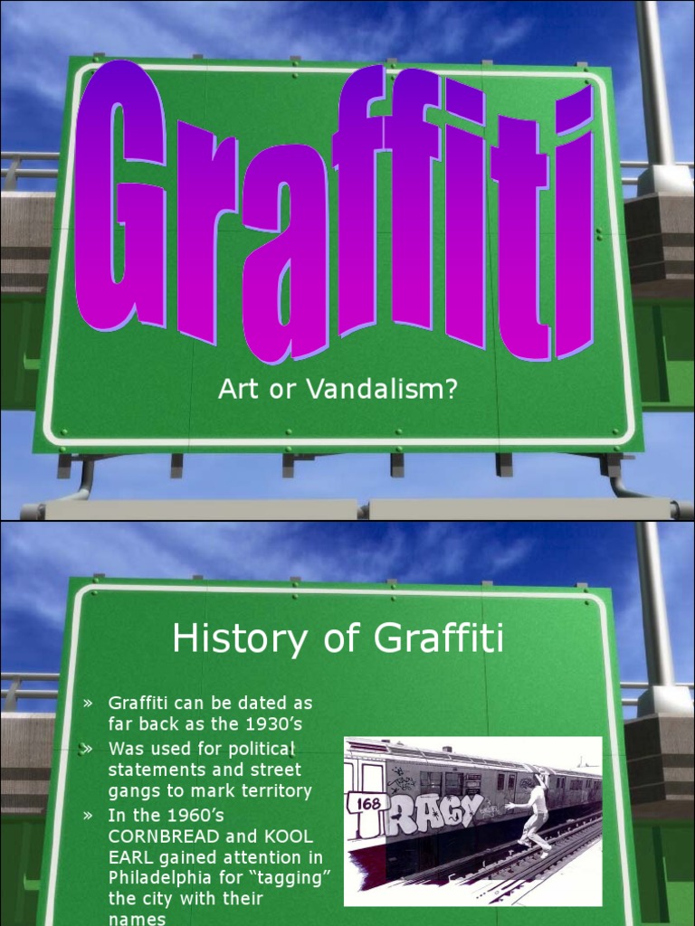 Art or Vandalism? | PDF | Graffiti | Vandalism