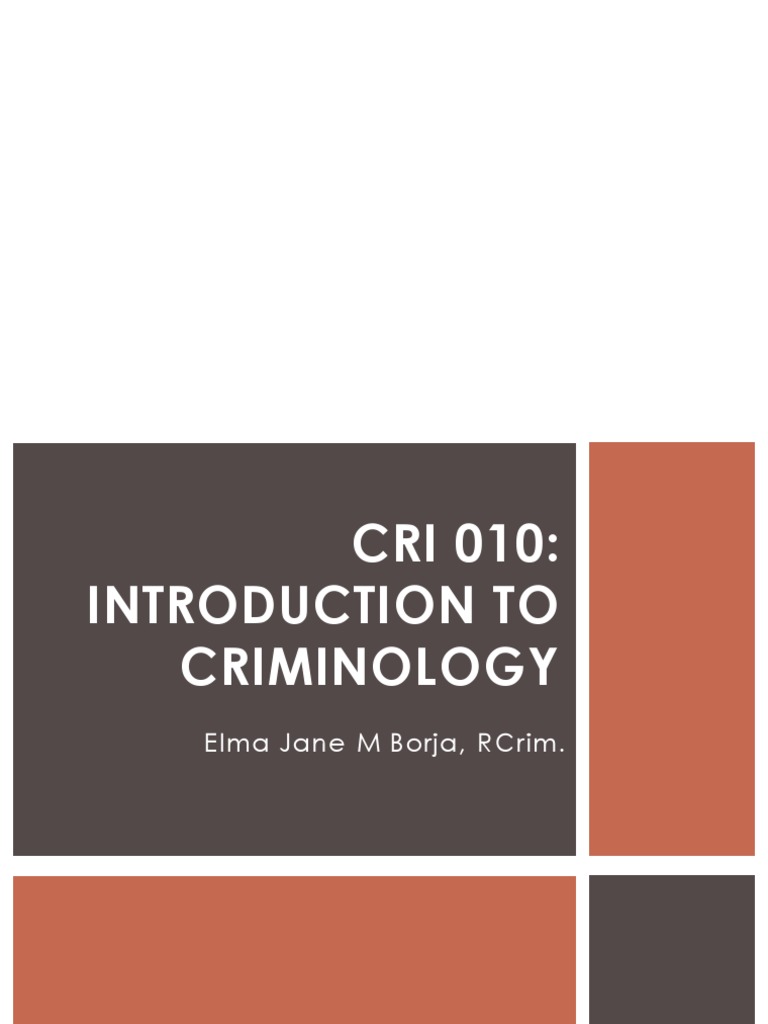 Module 5 7 PDF | PDF | Criminology | Crime & Violence