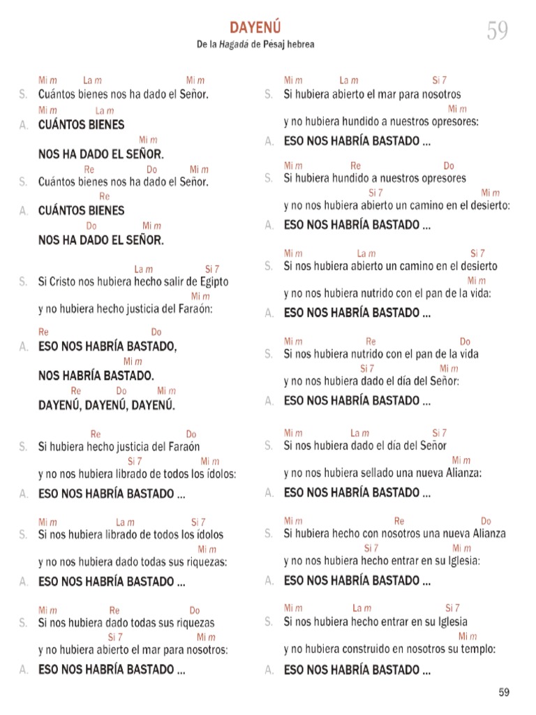 071 Dayenu | PDF