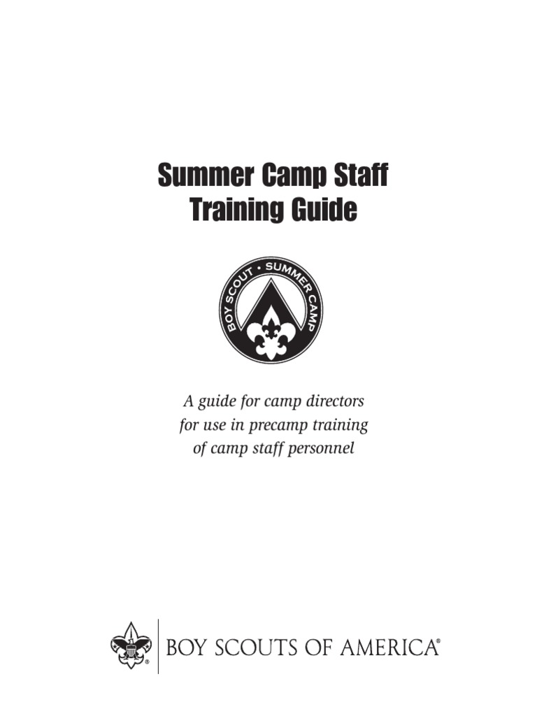 Summer Camp Staff Training Guide - 430-037 - National Camping (PDFDrive ...