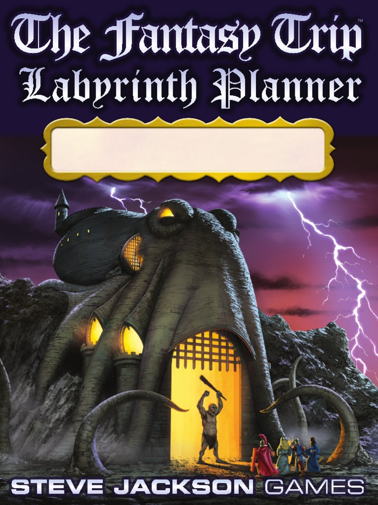 The Fantasy Trip Labyrinth Planner | PDF