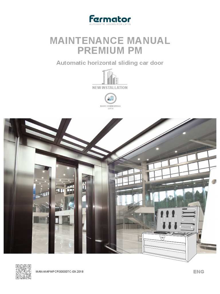 Fermator Car Door CD30 Maintenance Manual Premium - 09.18 | PDF | Belt ...