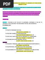 GROUNDBREAKING CEREMONY Script | PDF