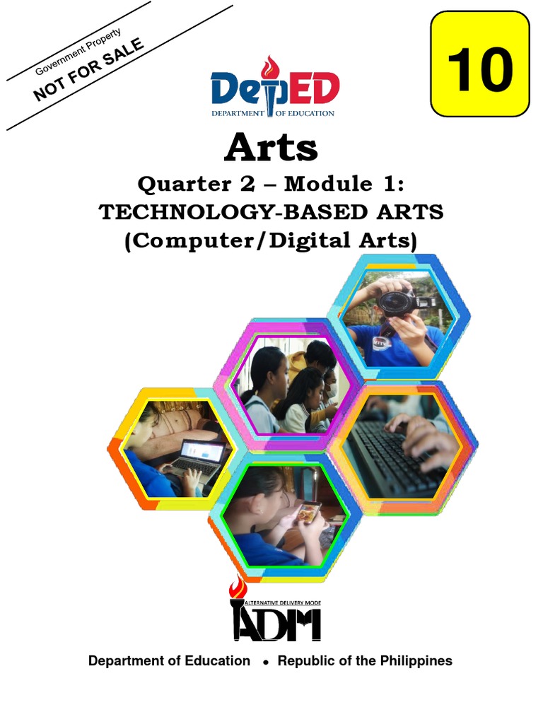 Quarter 2 - Module 1: Technology-Based Arts (Computer/Digital Arts ...