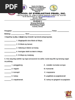 Salitang Magkatugma Worksheet | PDF