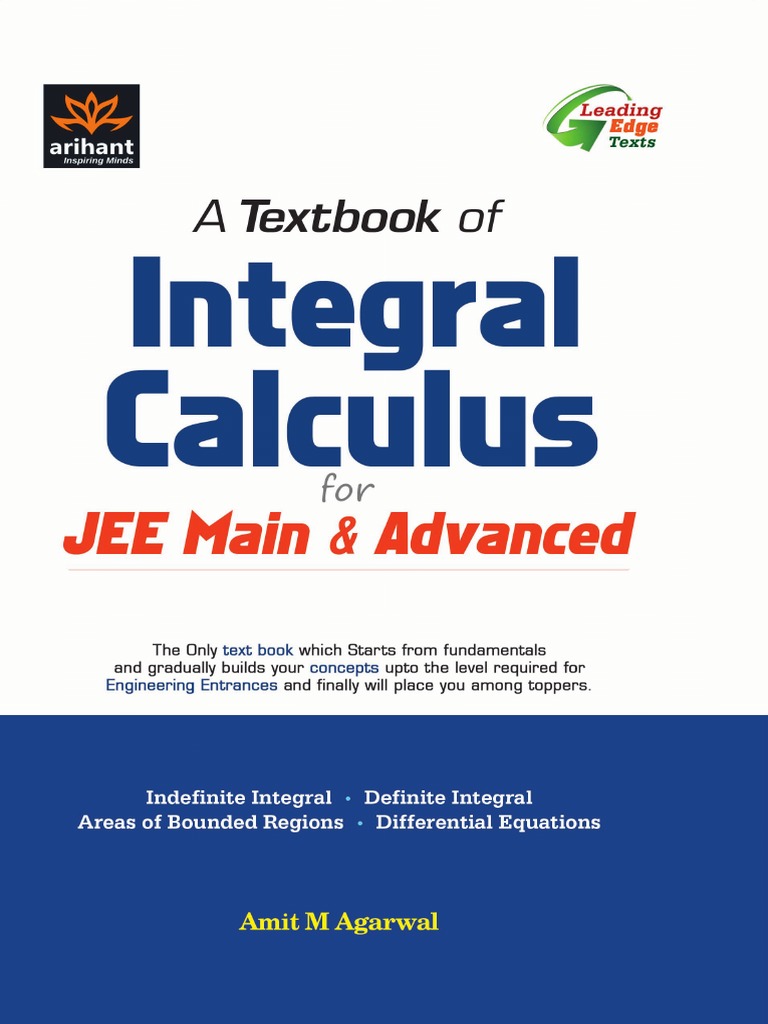 Amit M Agarwal - A Textbook of Integral Calculus (, Arihant) - Libgen ...