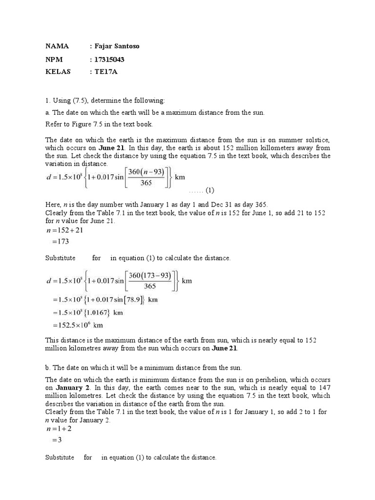 Nama: Fajar Santoso NPM: 17315043 Kelas: TE17A: N Value For January 2 ...