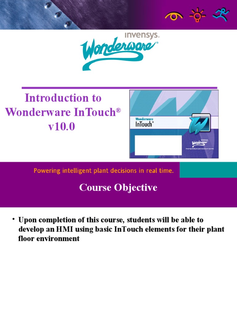 Introduction To Wonderware InTouch v10 0 | PDF | Integrated Development ...