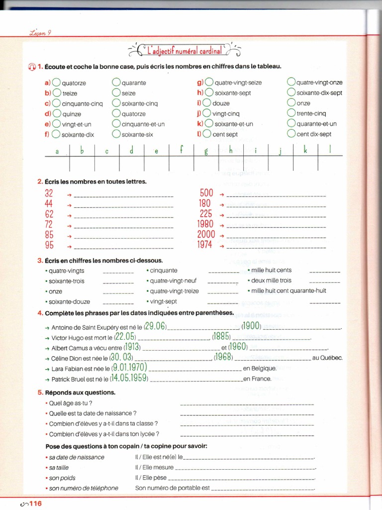 Fisa - Numeral Franceza | PDF