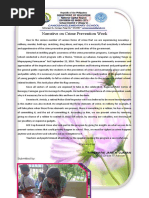 Narrative Report On Drug Symposium | PDF