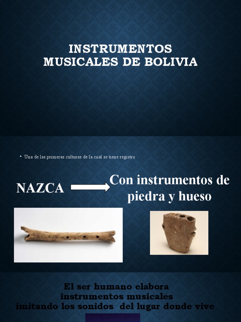 Tema 2 1ro Sec Instrumentos Musicales de Bolivia | PDF | Instrumentos ...