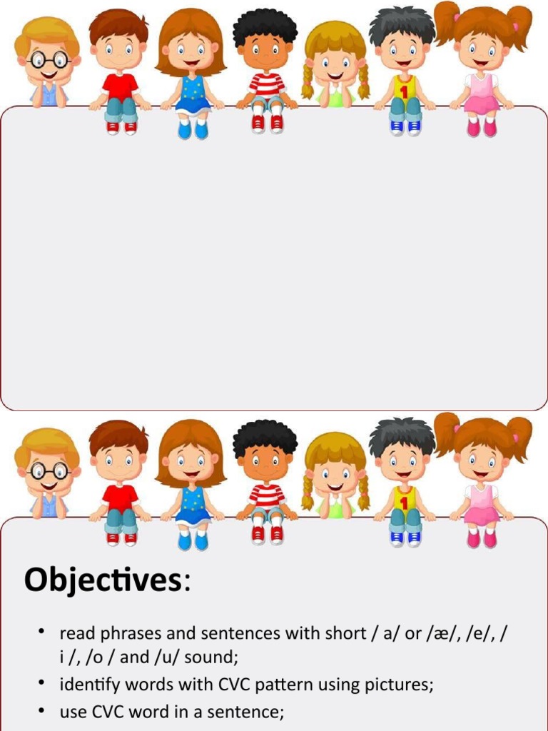 CVC Pattern | Download Free PDF | Consonant | Vowel