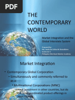 The Contemporary World Module 1 | PDF | Globalization | Economies