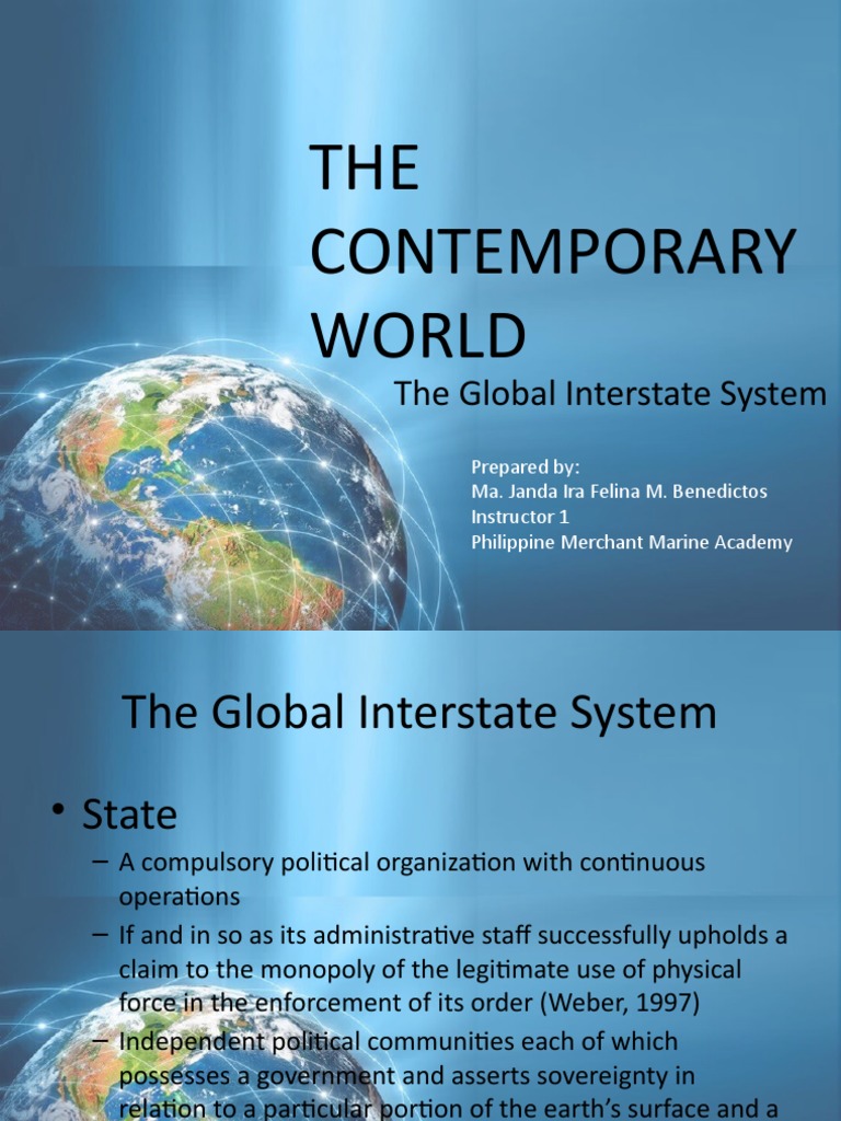 Global Interstate System Overview | PDF | Global Governance | United ...