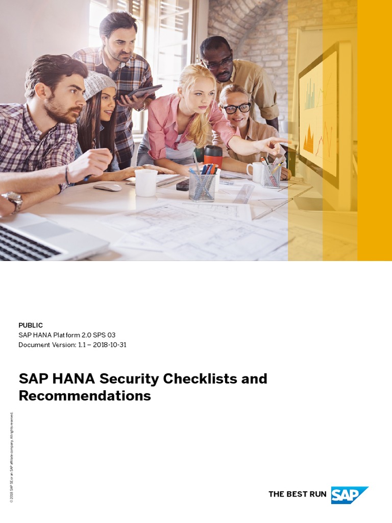 SAP HANA Security Checklists and Recommendations en PDF | PDF ...