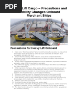 Ballasting & De-ballasting Guide | PDF | Ships | Water Transport