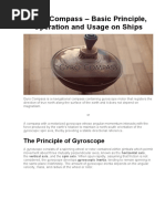 Gyro Error Guide | PDF | Compass | Metrology