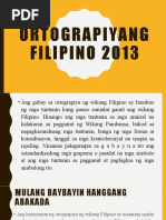 Gabay Sa Ortograpiya NG Wikang Filipino (2009 | PDF