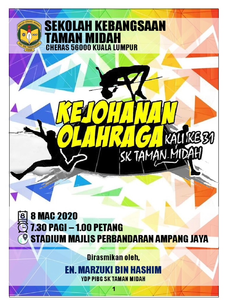 Buku Aturcara Sukan 2020 | PDF