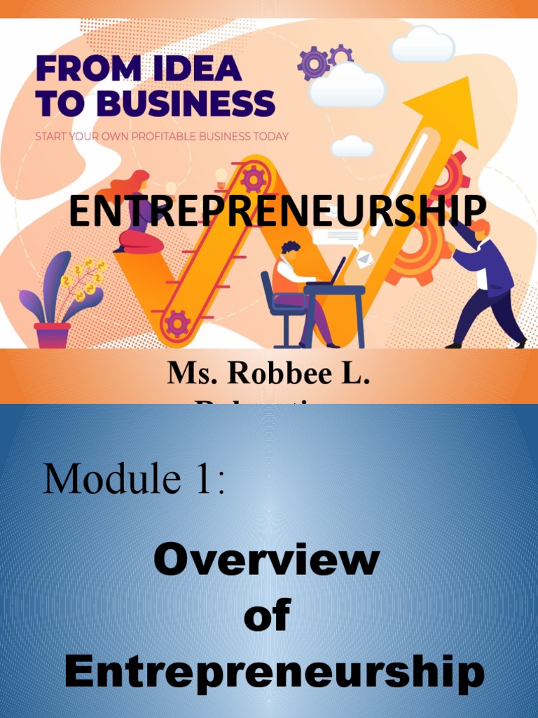 Chapter 1 Overview of Entrepreneurship | PDF | Entrepreneurship | Economies