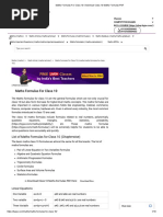 Algebra I - GA Milestones Formulas PDF | PDF | Mean | Quadratic Equation