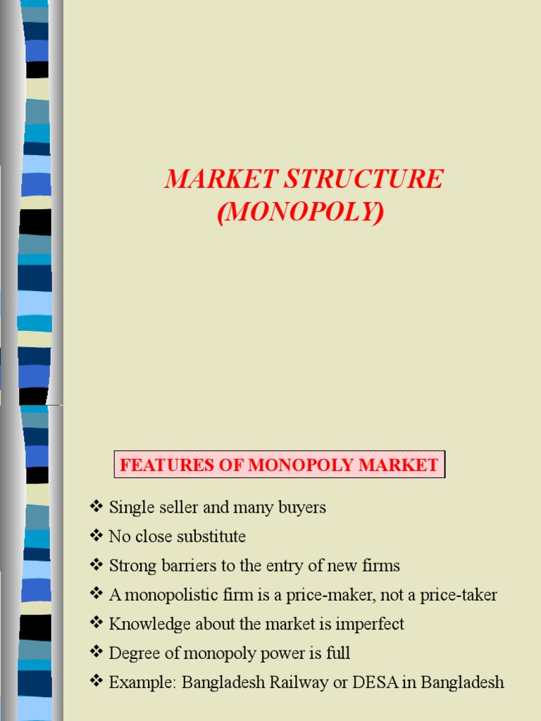 Monopoly - Market Structure | PDF