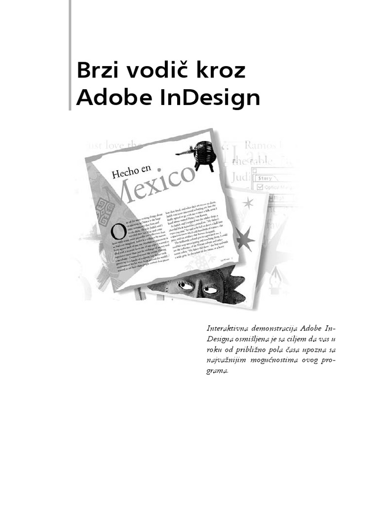 InDesign2 Brzi Vodic PDF | PDF