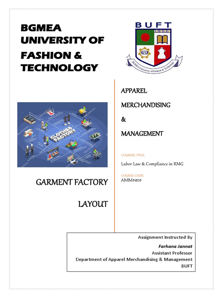 Factory Layout PDF | PDF | Sewing | Clothing