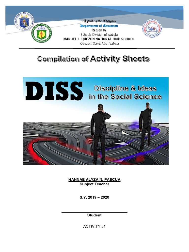 Diss Sample Activities | PDF | Social Science | Job Interview