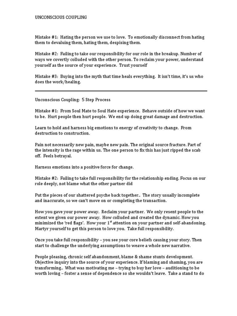 Conscious Uncoupling | PDF | Shame | Feeling