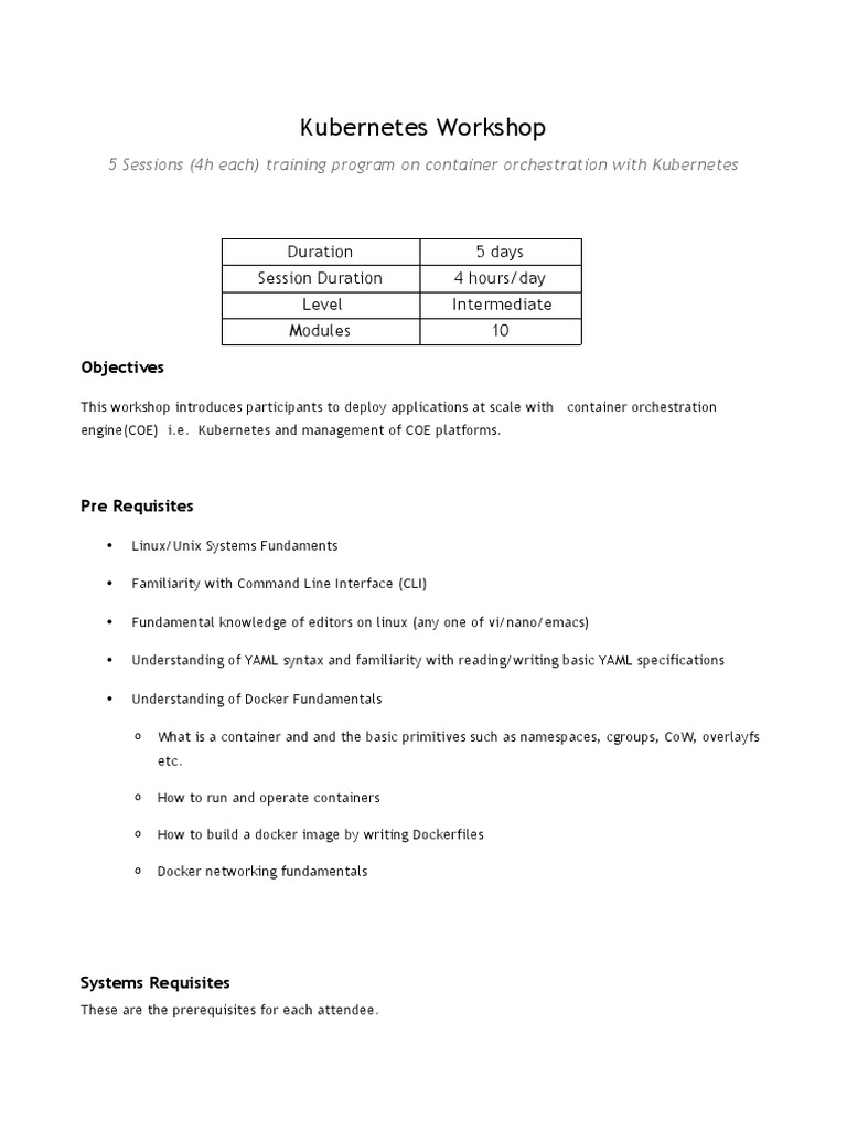 Kubernetes-5d-VILT - Custom | PDF | Operating System Families | Computing