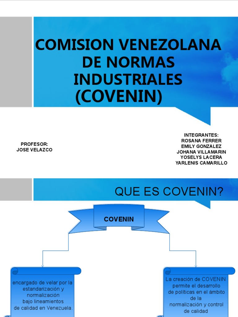 Normas Covenin | PDF | Venezuela | Science