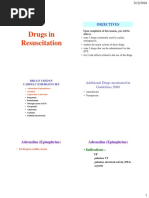 List of Emergency Drugs and Their Action PDF | PDF | Medical ...