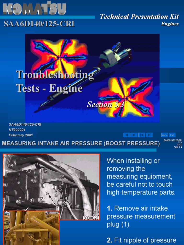 Troubleshooting Tests - Engine | PDF | Fuel Injection | Turbocharger