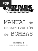 Manual de Desactivación de Bombas V1 | PDF | Cambiar | Color
