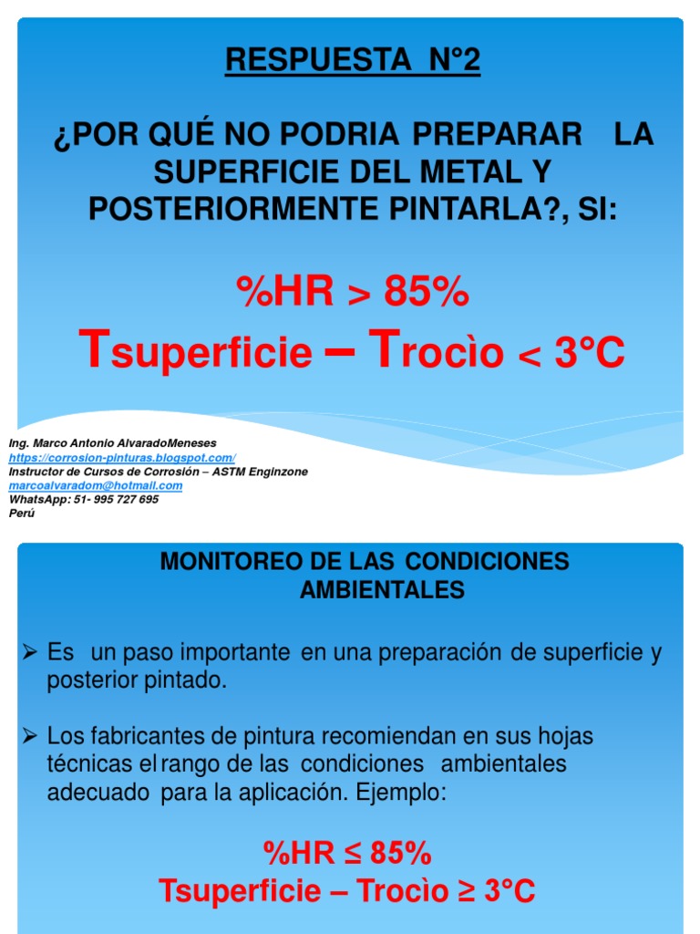 Condiciones Ambientales Durante El Pintado Industrial - Nov 2020 | PDF