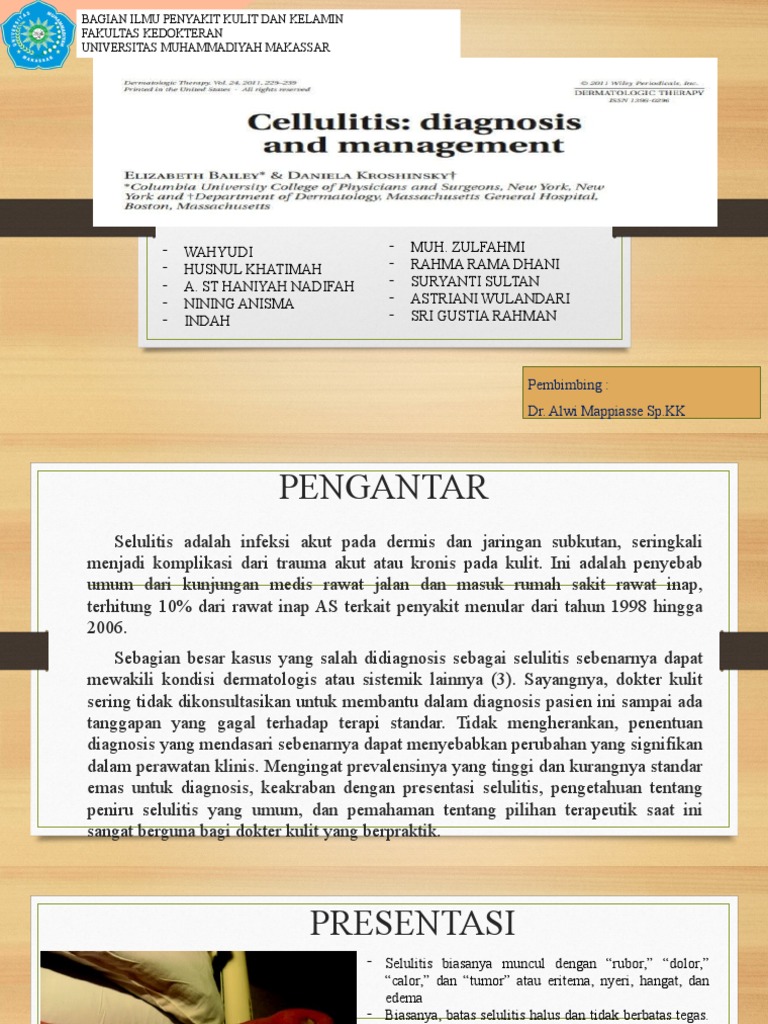 Panduan Selulitis untuk Dokter | PDF