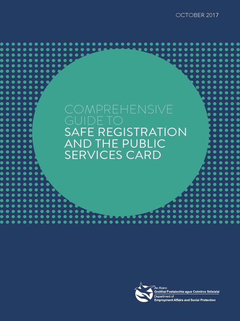 Comprehensive Guide To Safe Registration and The Public Services Card ...