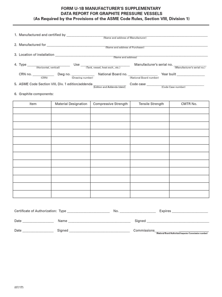 National Board Authorized Inspector Commission Number | PDF | Building ...