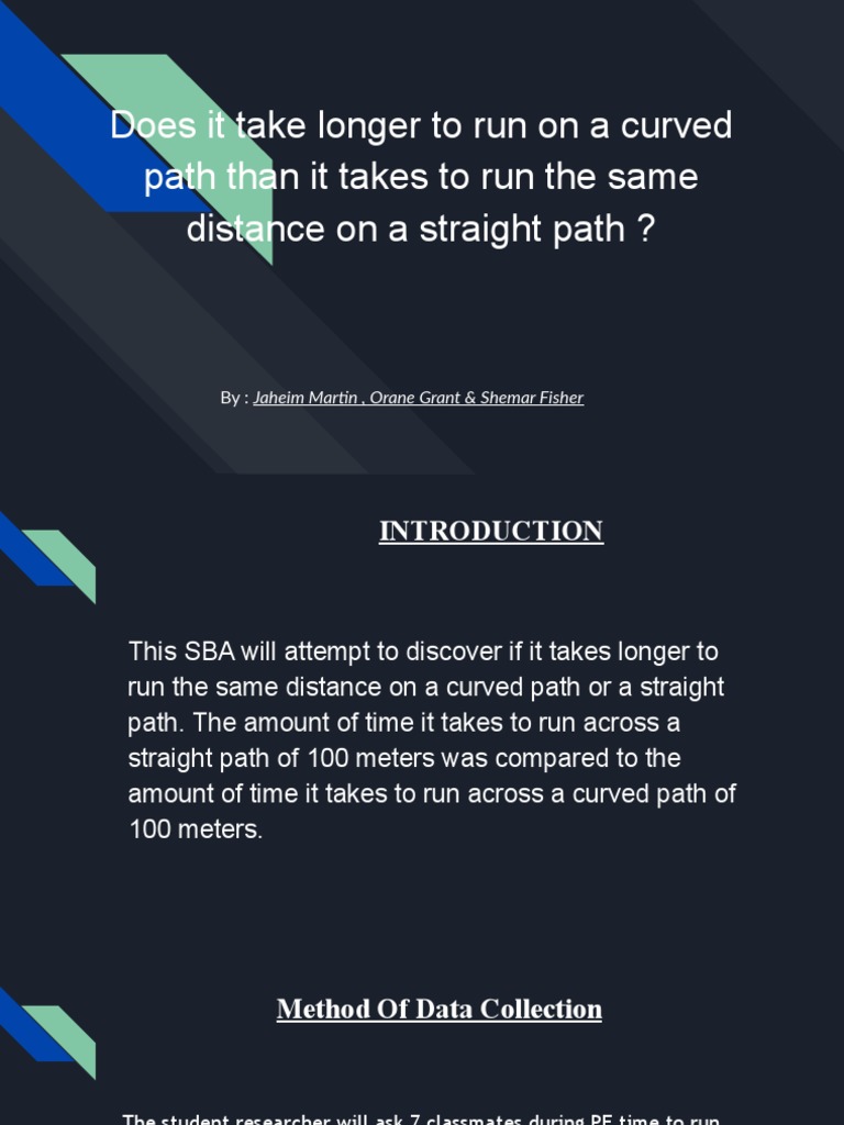 Running Curves: Does Running Around a Curve Take Longer than Running ...