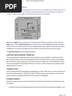 Shell Element Internal Forces Stresses Output Convention | PDF | Stress ...