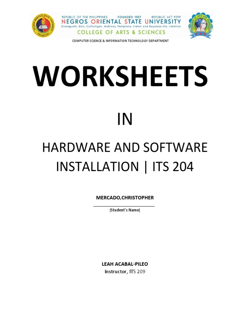 Hardware and Software Installation | PDF | Computer Data Storage ...