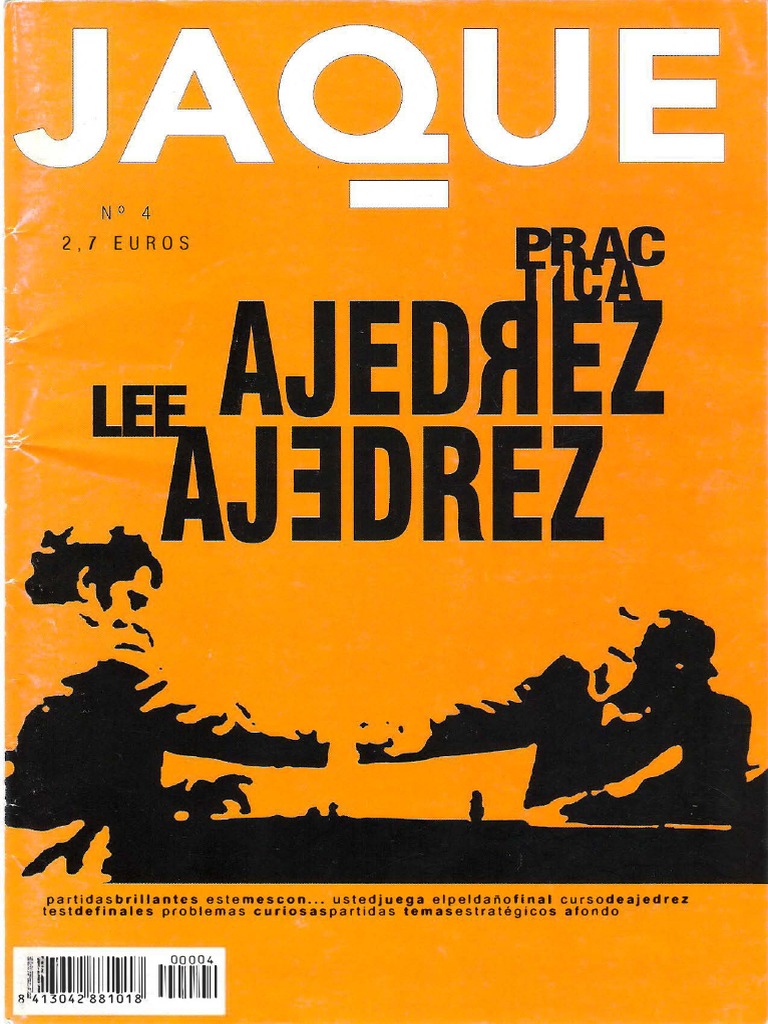 Revista Jaque Practica 004 | Descargar gratis PDF | Juegos de habilidad mental | Ajedrez