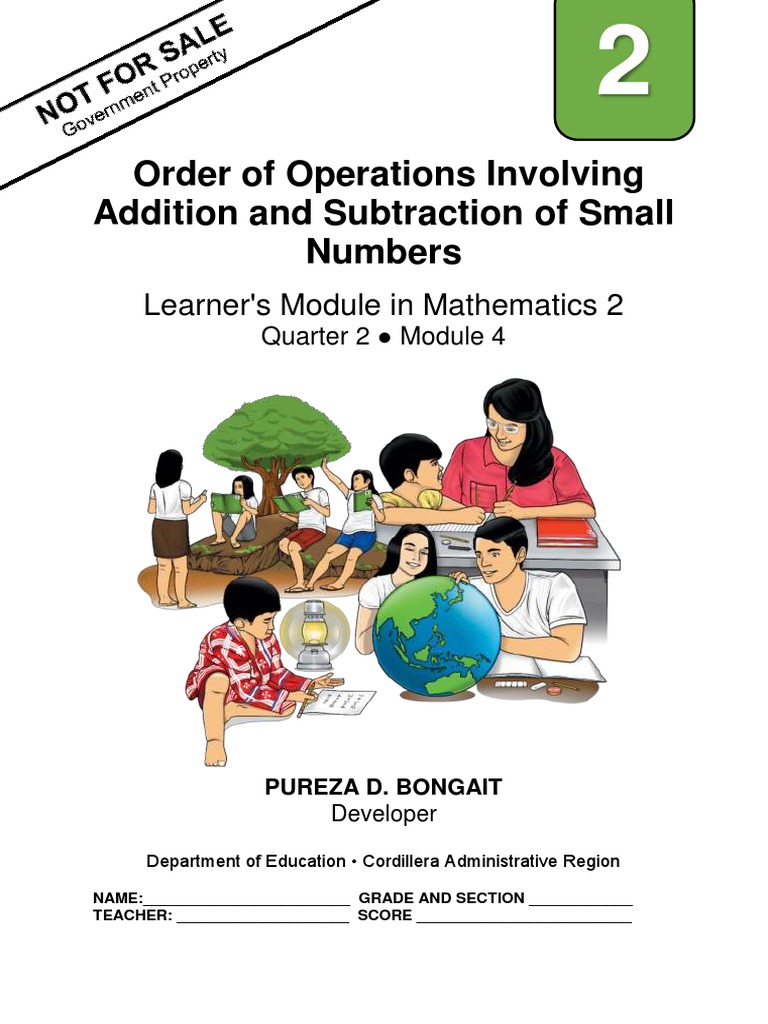 Math2 Q2mod4 Operations Involving Addition and Subtraction Pureza ...