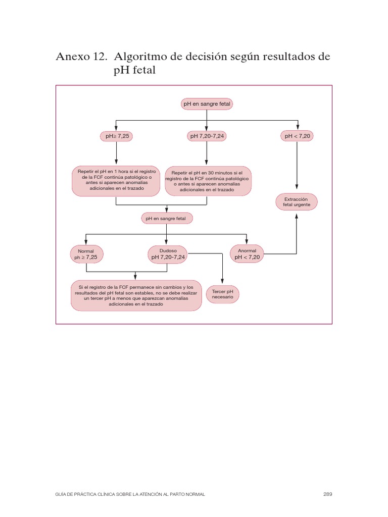 Algoritmo PH Fetal PDF | PDF