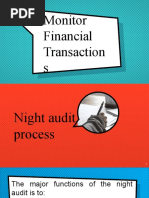 Night Audit Process Overview in OPERA | PDF | Audit | Credit Card