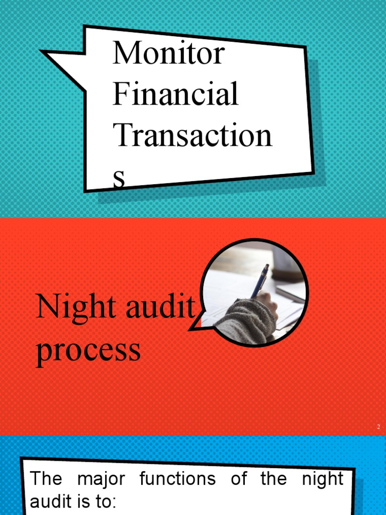 Monitor Financial Transactions | PDF | Audit | Accounting