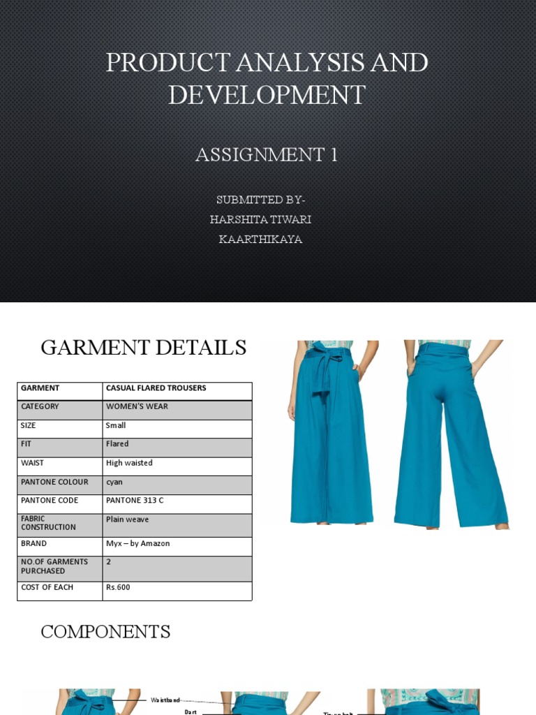 Pad Harshita Kartik PPT Assignment 1 | PDF | Yarn | Textiles