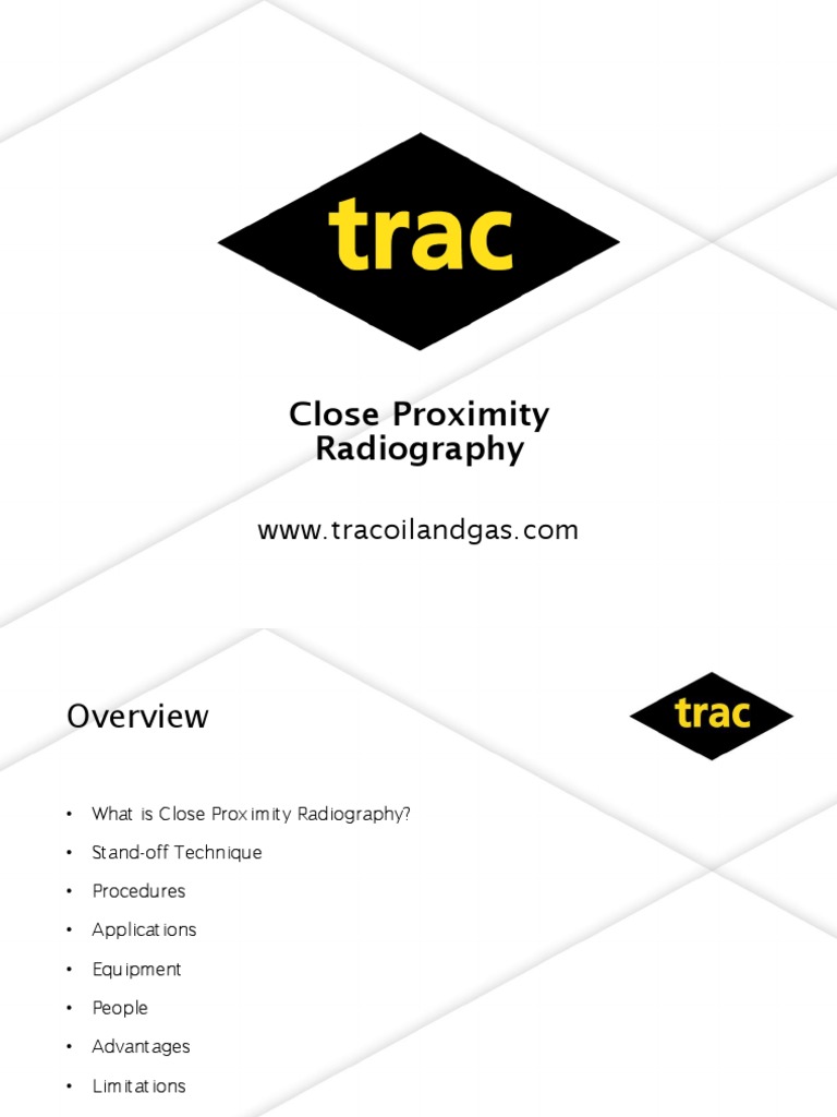 Close Proximity Radiography | Download Free PDF | Radiography | Radiation