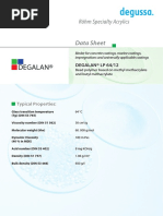 DEGALAN 64 12 N e | PDF | Paint | Epoxy